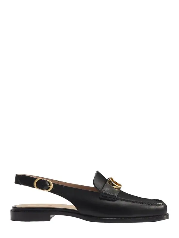 Dior Palais Slingback Loafer - Black