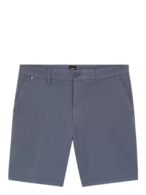 Hugo Boss Button-fastening Tailored Shorts - Blue