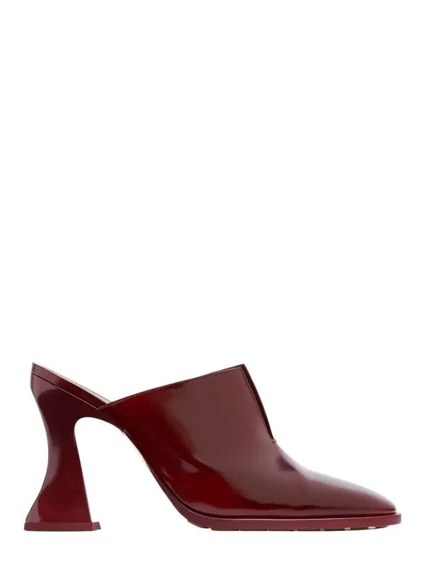 Bottega Veneta Sculptural Heel Mule - Red