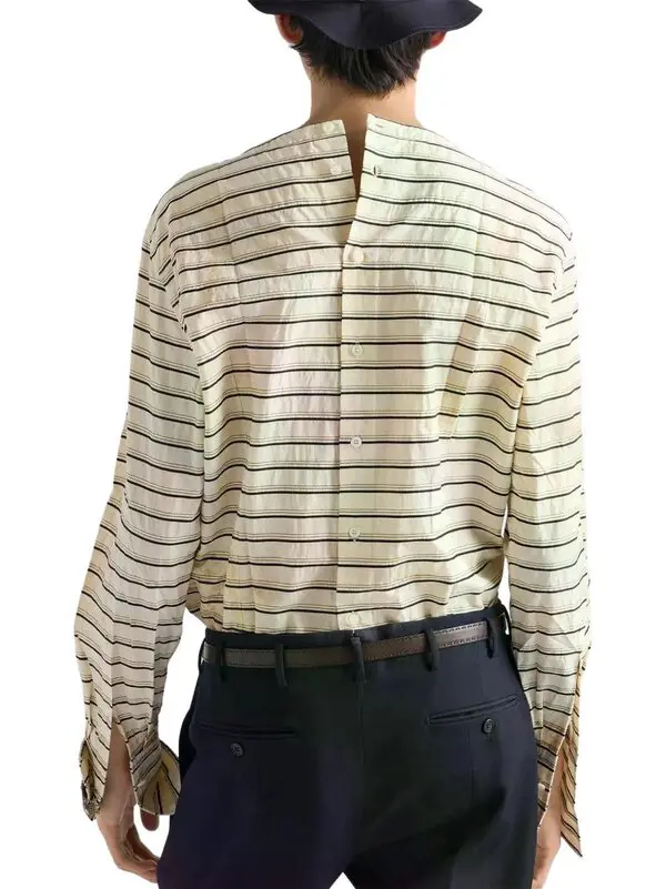 Prada Cotton Shirt - Neutrals
