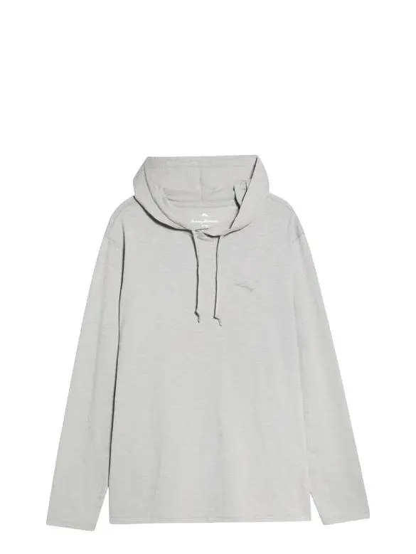 Tommy Bahama Shades Of Paradise Lux Pullover Hoodie - Ultimate Gray