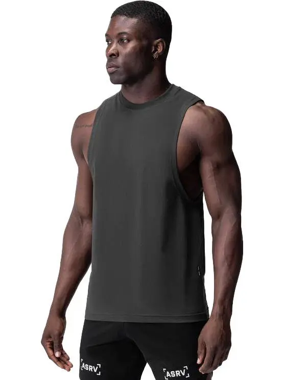 ASRV Supima Cotton Muscle Tank - Space Grey