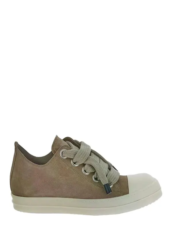 Rick Owens Leather Sneakers - Brown