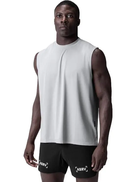 ASRV 3d-lite 2.0 Lycra Relaxed Cutoff Tank - Slate Grey