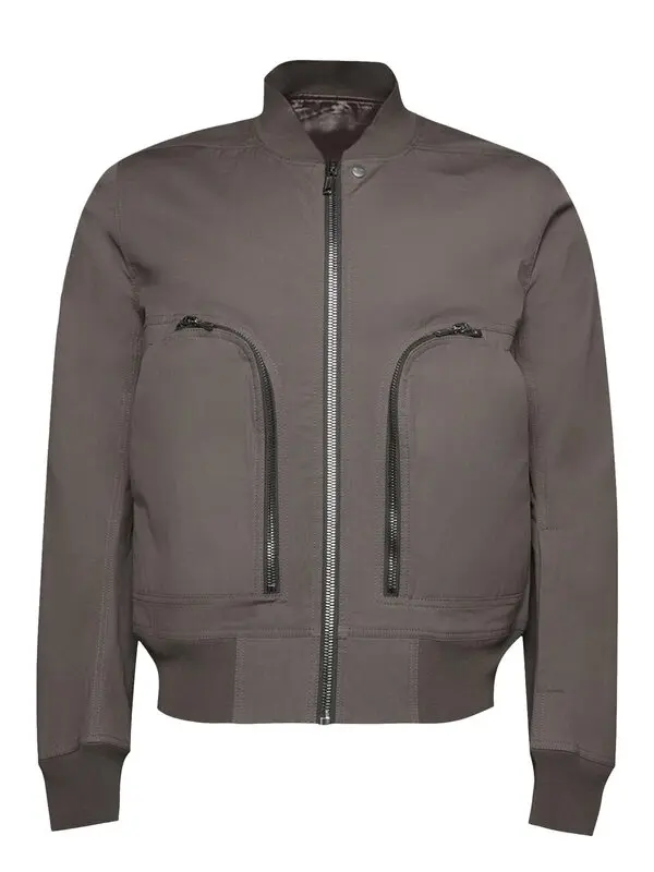 Rick Owens Bauhaus Bomber Jacket - Grey