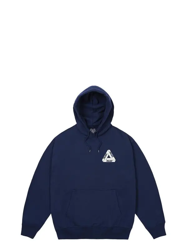 PALACE Tri-vortex Hooded Sweatshirt - Blue