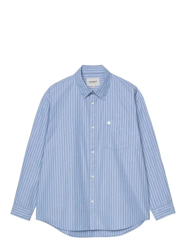 Carhartt Work In Progress Long-sleeve Striped Shirt - Multicolor