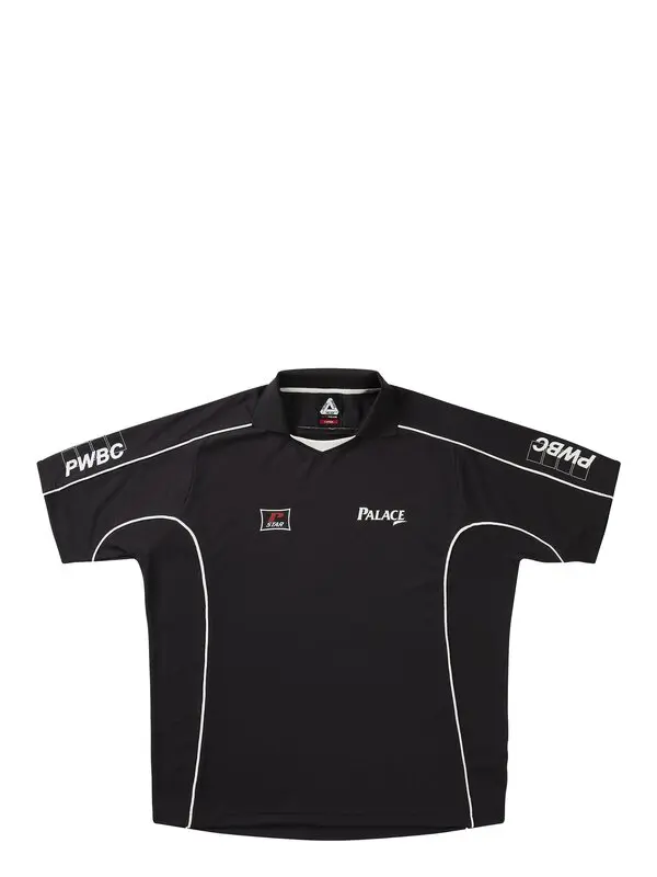 PALACE Golf Mesh Polo - Black