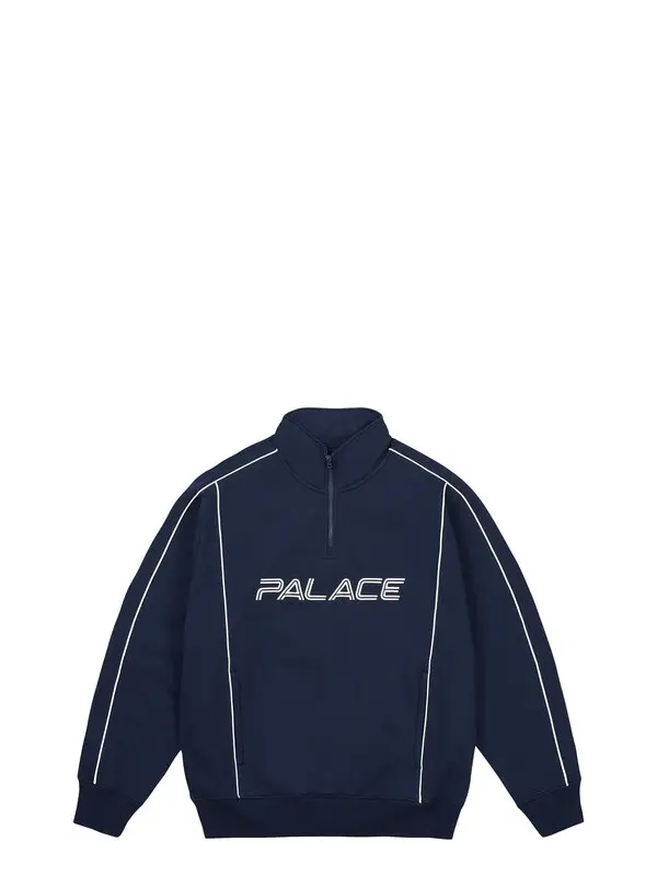 PALACE Piped 46026 Zip 'navy - Blue
