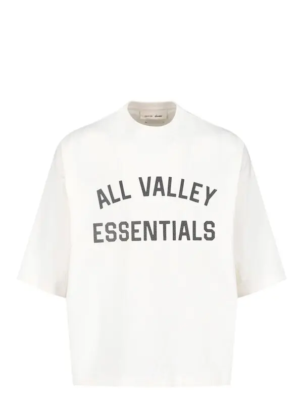 Fear Of God Graphic Oversized T-shirt - White