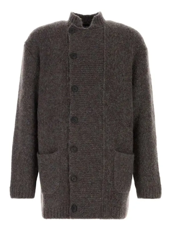 Giorgio Armani Cashmere-silk Blend Cardigan - Multicoloured