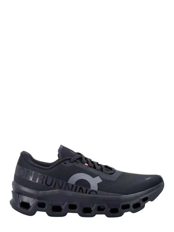 On Cloud" Style Cushioned Running Sneakers - Nero