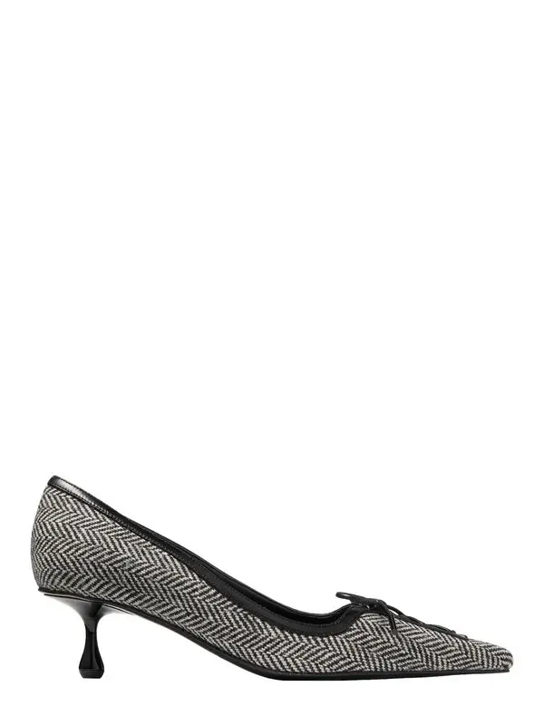 JIMMY CHOO Scarlett 50 Pumps - Grey/black Mix/black