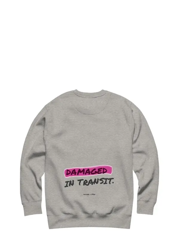 ANCHOR & CREW Organic Cotton Graphic Sweatshirt - Grey