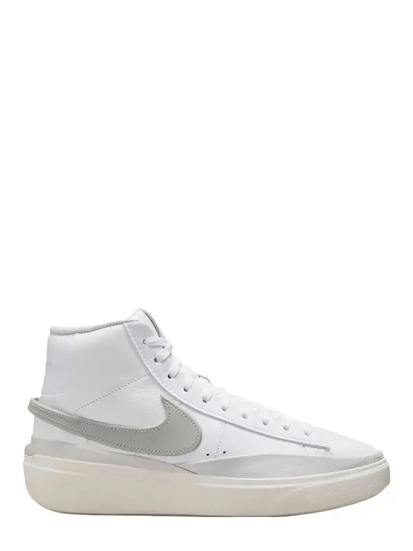 Nike Blazer Mid High Top Sneakers - White/summit White/phantom