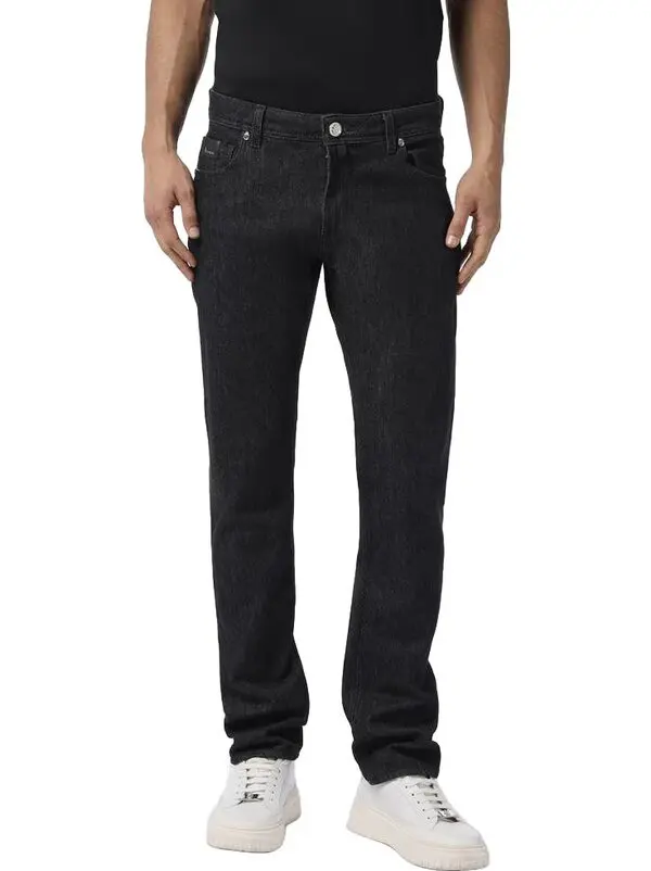 BILLIONAIRE Super Straight Cut Jeans - Black