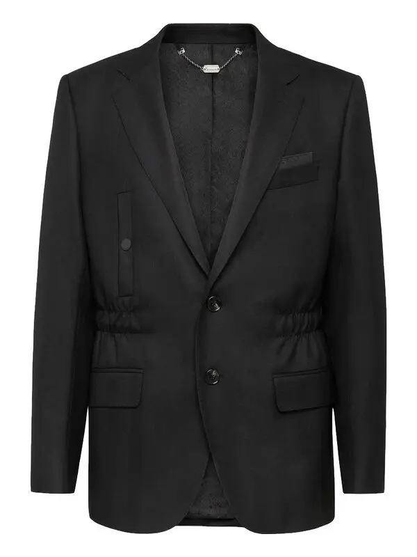 BILLIONAIRE Blazer Tailored Fit Istitutional - Black