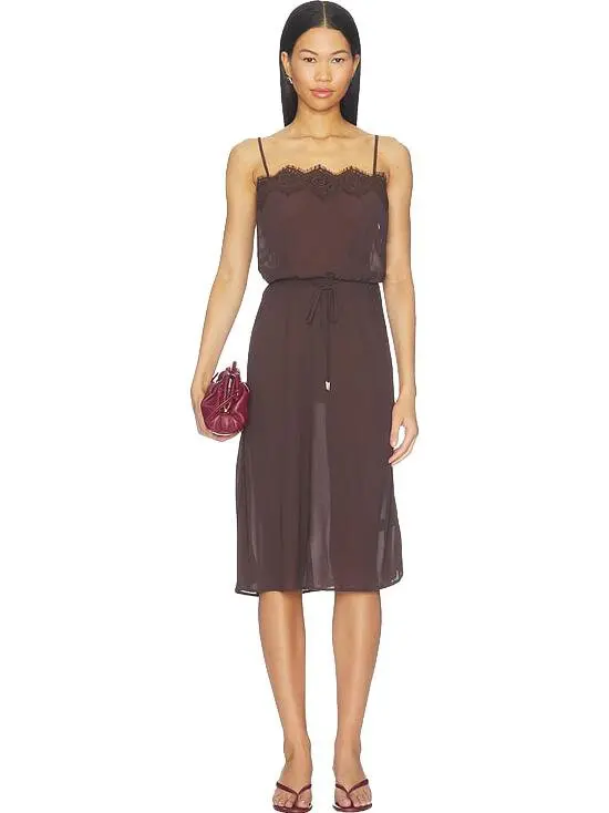 AFRM Tabitha Dress - Espresso