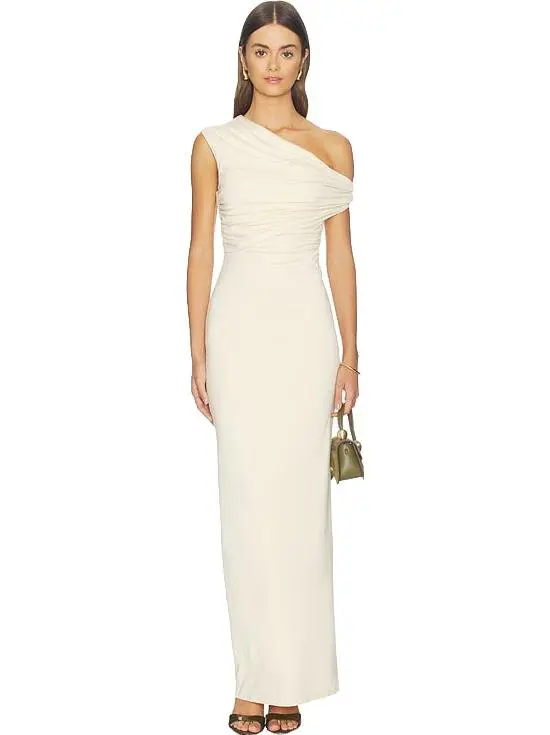 Superdown Alessia Maxi Dress - Cream