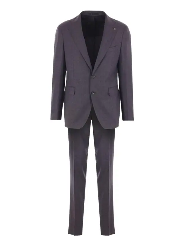 Tagliatore Single-breasted Tailored Suit - Black
