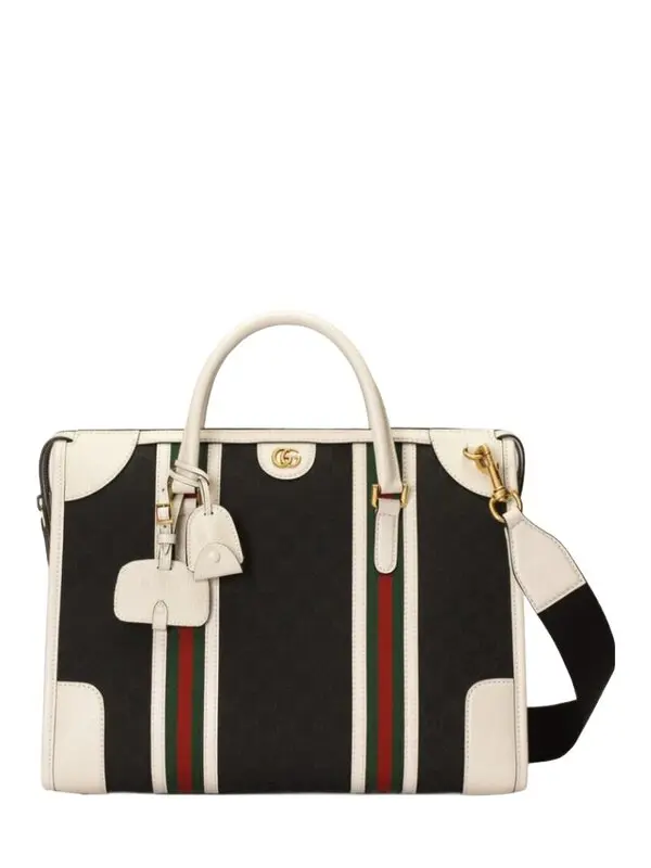 Gucci Bauletto Luggage Bag - Black