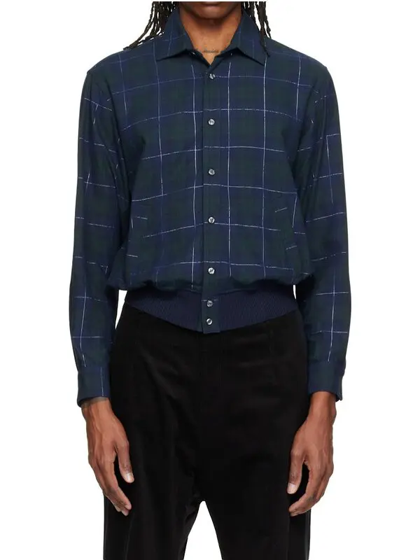 STEFAN COOKE Club Shirt - Midnight Blue