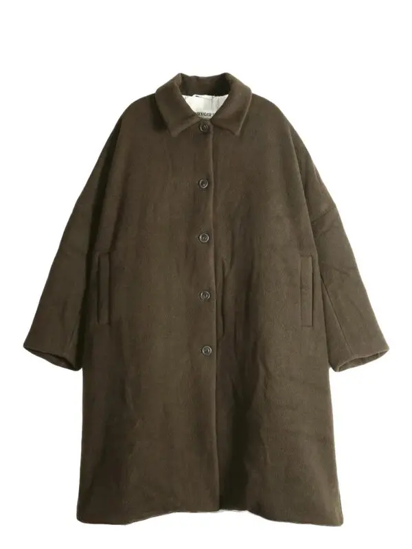 CASEY CASEY Long-sleeved Coat - Khaki