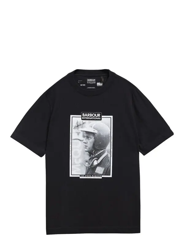 Barbour Short-sleeved T-shirt - Black