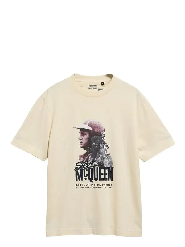 Barbour Short-sleeved T-shirt - Powder