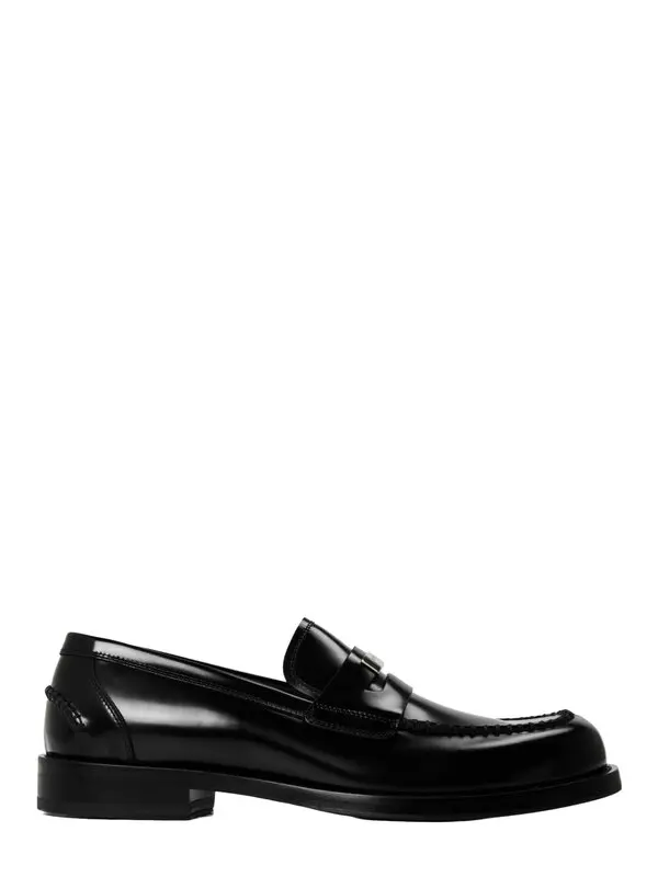 Dolce & Gabbana Polished Penny Loafers - Black
