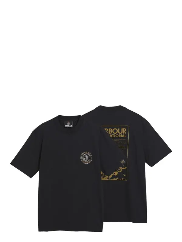 Barbour Short-sleeved T-shirt - Black