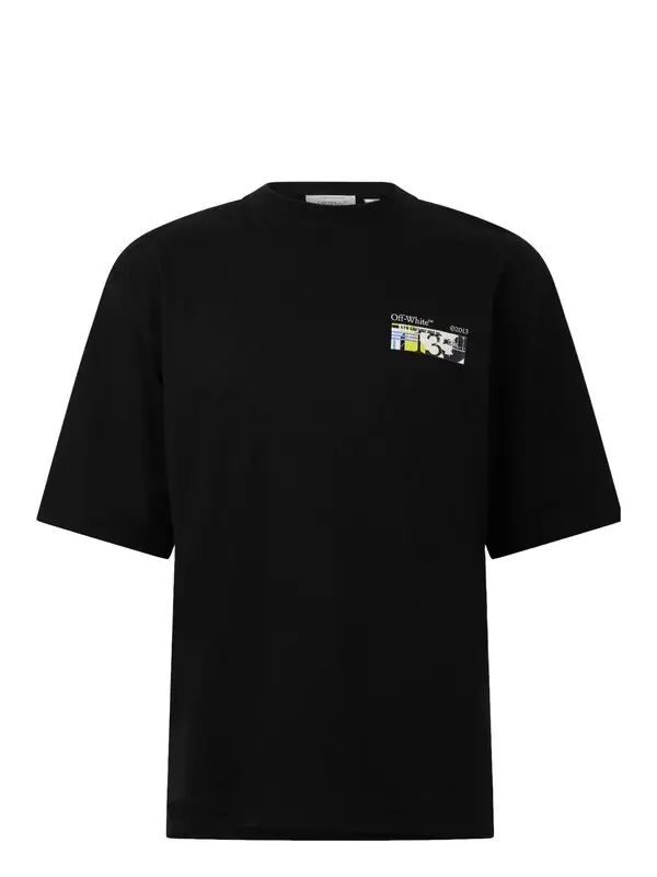 Off-White Printed Shortsleeve Tshirt - Black