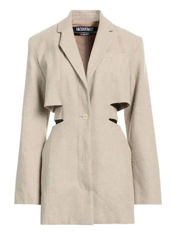 Jacquemus Le Splash" Cut-out Blazer Dress - No