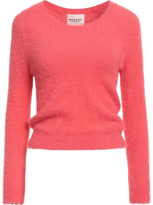 Isabel Marant Étoile Crew Neck Long Sleeve Knitwear - Coral