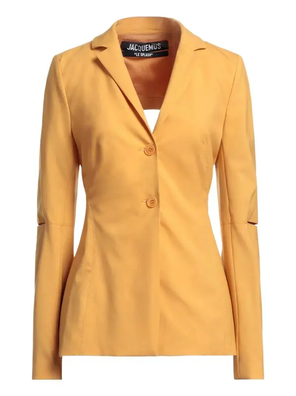Jacquemus Single-breasted Blazer - Yellow