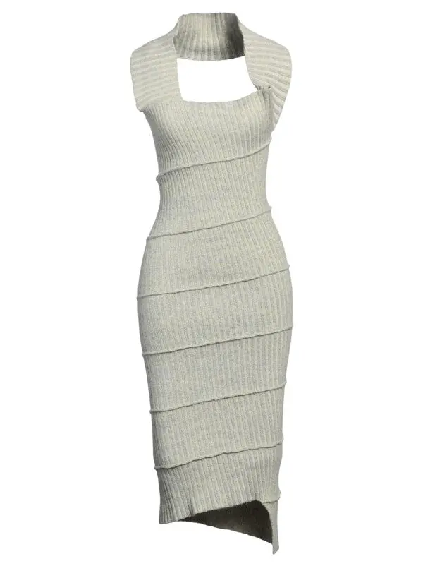 MAISON MARGIELA Sleeveless Turtleneck Dress - Blue