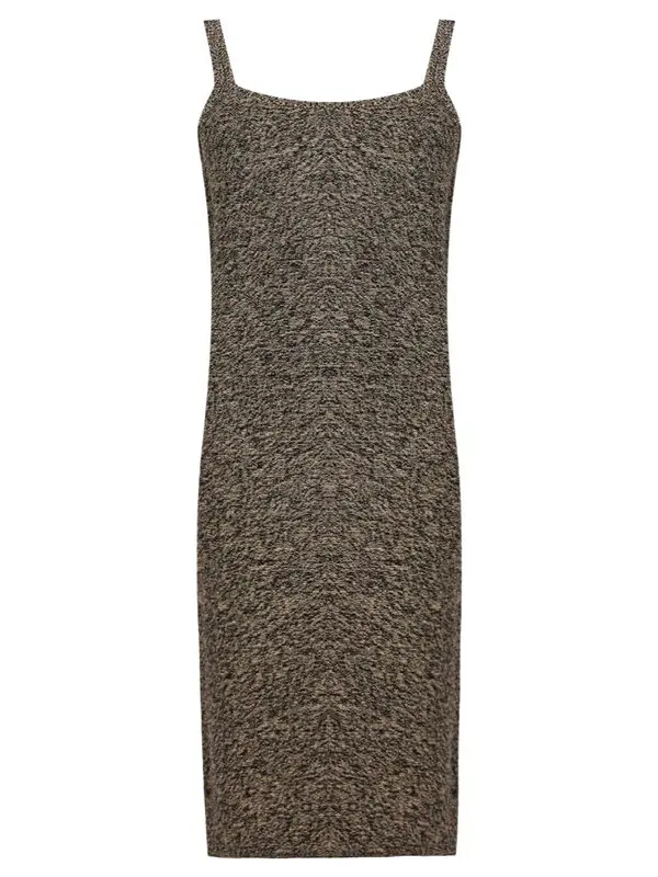 Sportmax Sleeveless Scoop Neck Knit Dress - Green