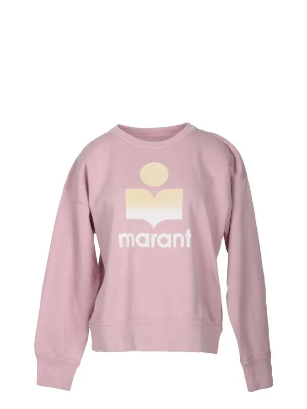 Isabel Marant Étoile Solidcolor Fleece Longsleeve Top - Pink