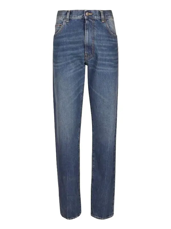 MAISON MARGIELA Four-stitch Straight-leg Jeans - Blue