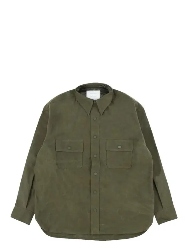 Readymade Logo-print Cargo Shirt - Green