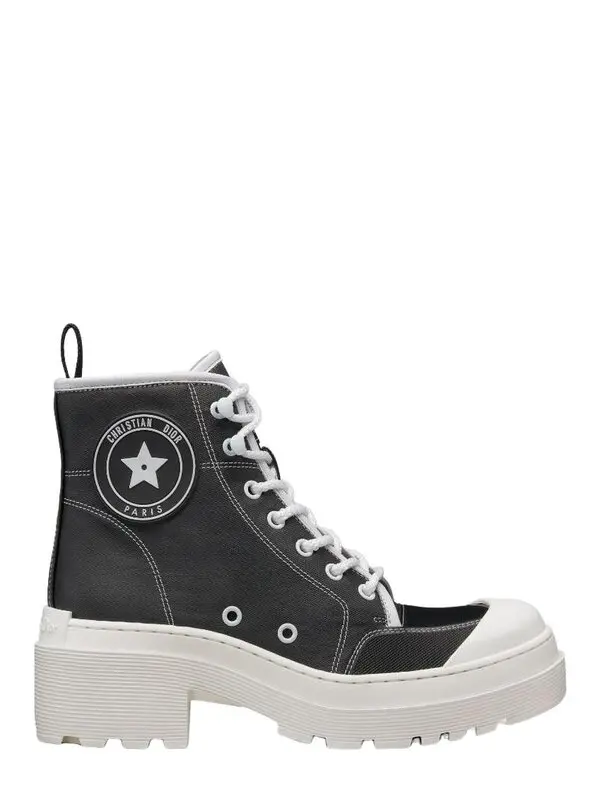 Dior D-rise Ankle Boots - Black/white