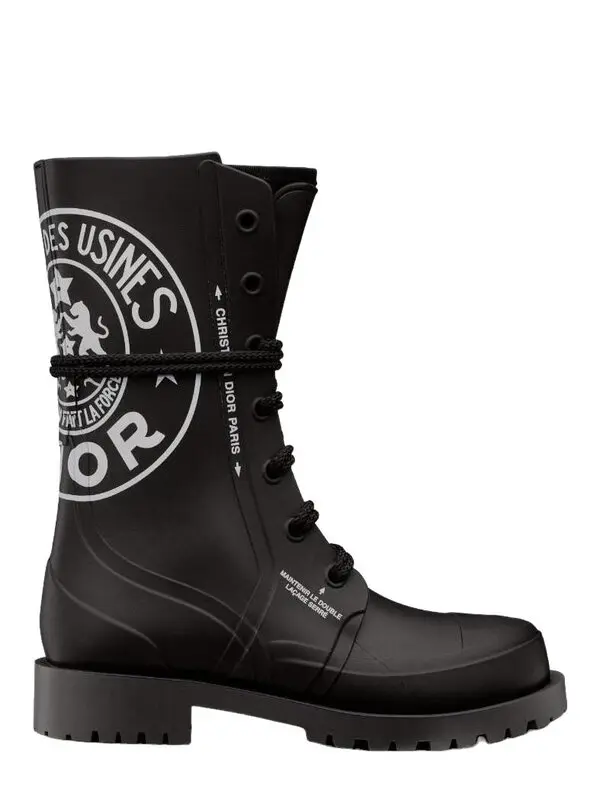Dior Camp Ankle Boots - Black