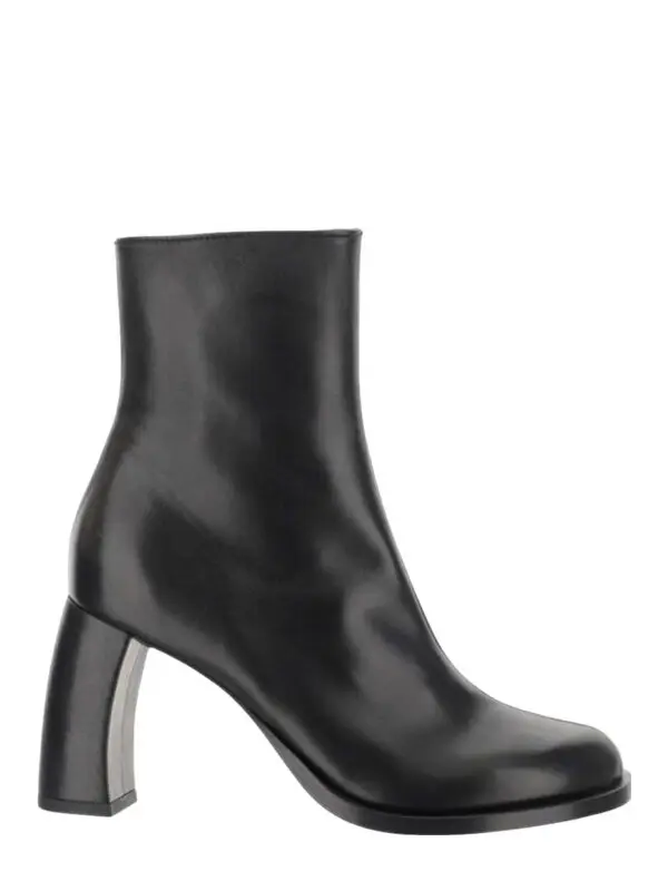 ANN DEMEULEMEESTER High Heel Ankle Boots - Black