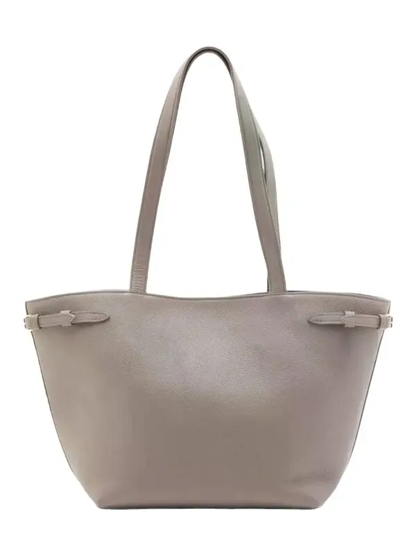 Celine 2010-2026 Small Grained Calfskin Cuir Triomphe Cabas Anais Tote Bag - Grey