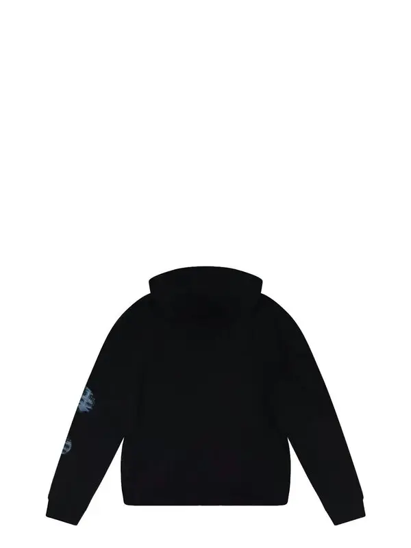 Ahluwalia Panelled Drawstring Hoodie - Black