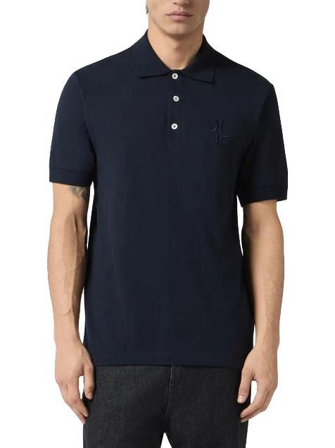 BILLIONAIRE Polo T-shirt Baroque - Navy
