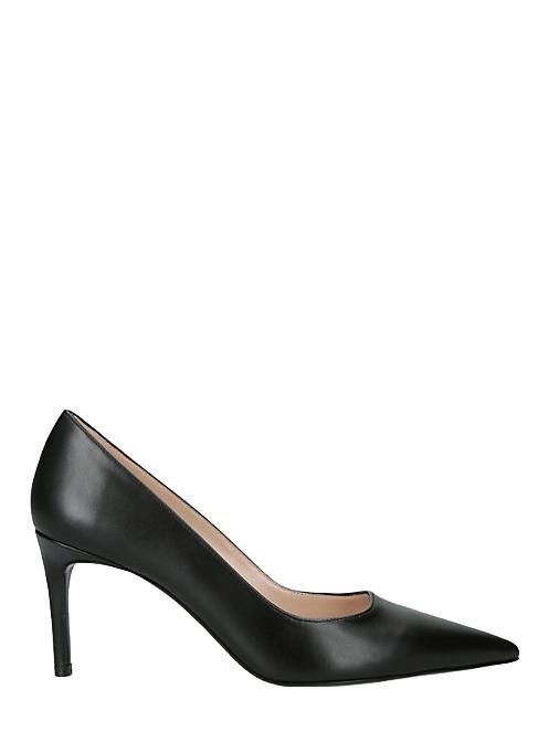 STUART WEITZMAN Power 75 Leather Courts - Black