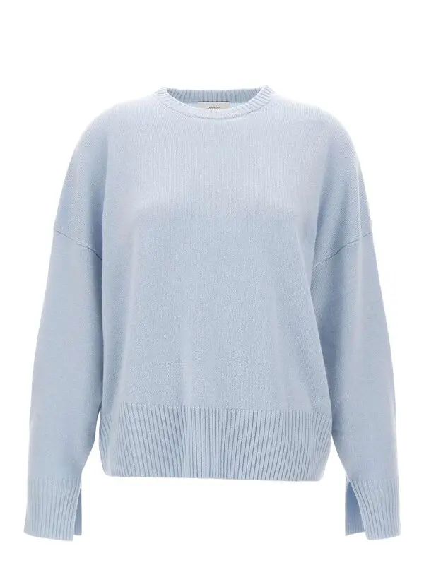 Loulou De Saison Anton Oversized Sweater - Light Blue