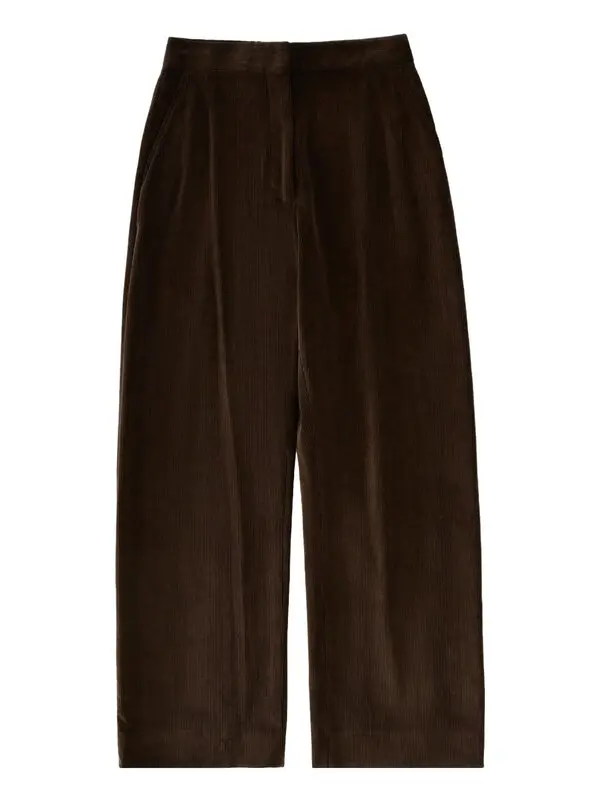 Studio Nicholson Grange Relaxed Cotton Corduroy Trousers - Espresso