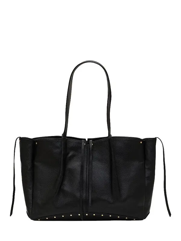 HAMMITT LOS ANGELES Meryl Leather Carryall Tote - Black